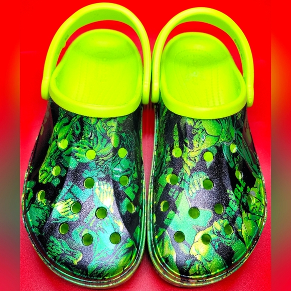 CROCS | Shoes | Crocs Bayaband Clog Professionally Customized With Hulk ...